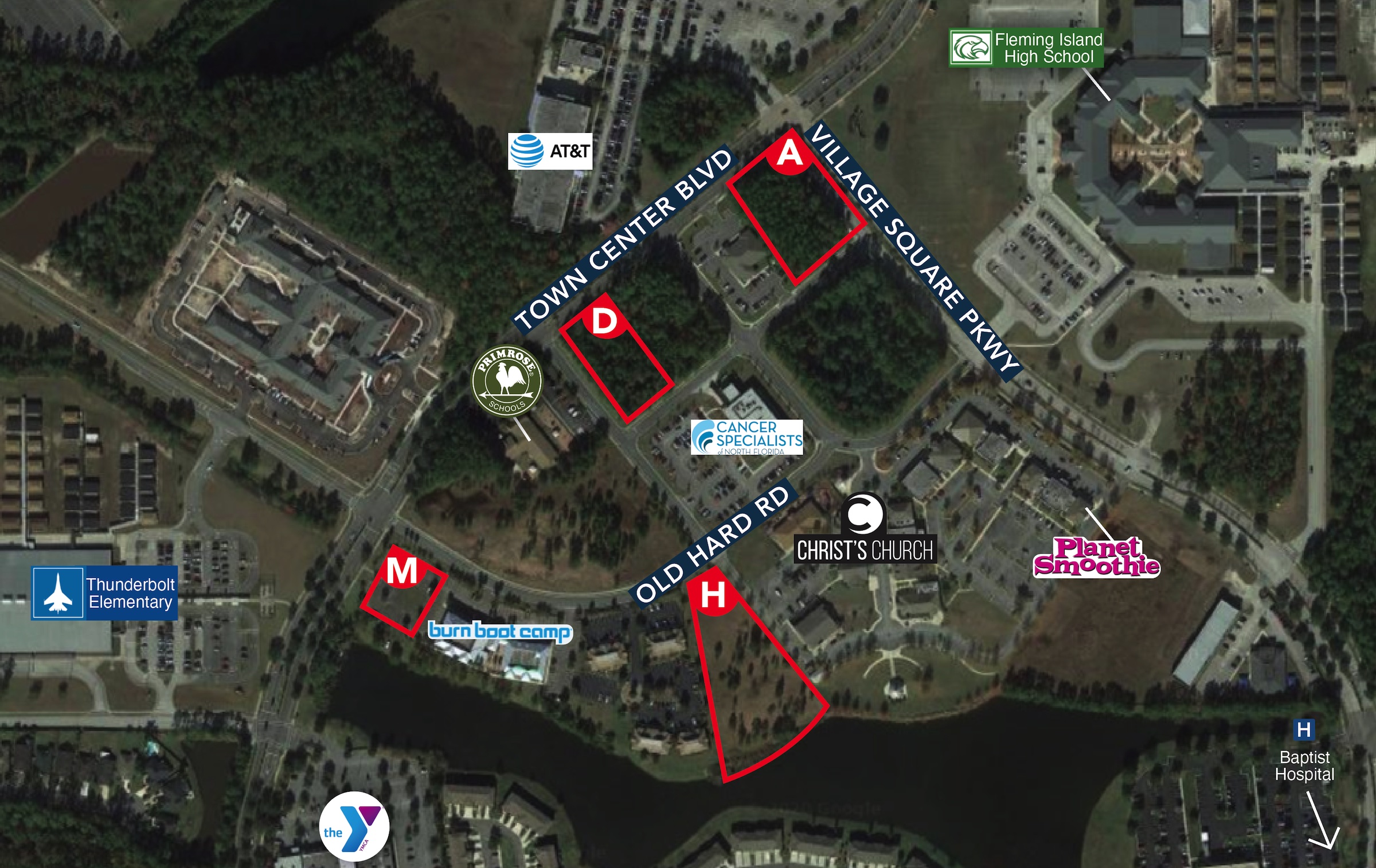 Fleming Island Florida Map